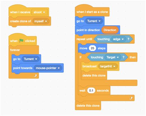 Code Lesson E4 1 Cloning Sprites In Scratch Teaching
