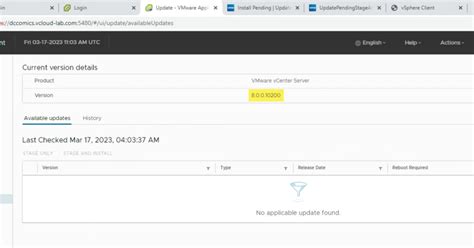 Upgrade Vcenter Server Appliance Vcsa With Vmware Powercli Vgeek