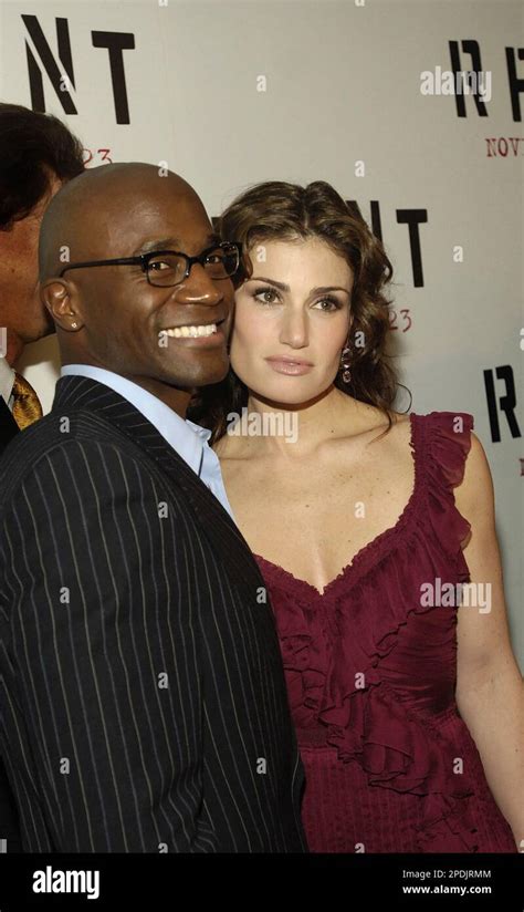 Taye Diggs And Idina Menzel Rent
