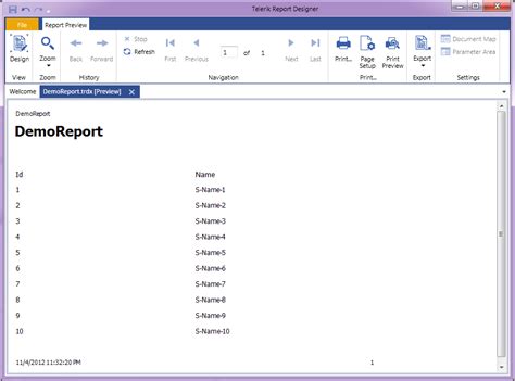 Rendering Report Designed In Standalone End User Report Designer Helping Ninja Technologists