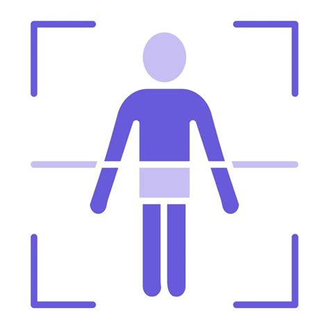 Premium Vector Body Scanner Vector Illustration