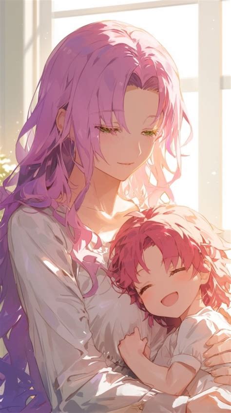 Anime Mother S Love Aesthetic Baby Daughter Son Moms Photo Picture Lk