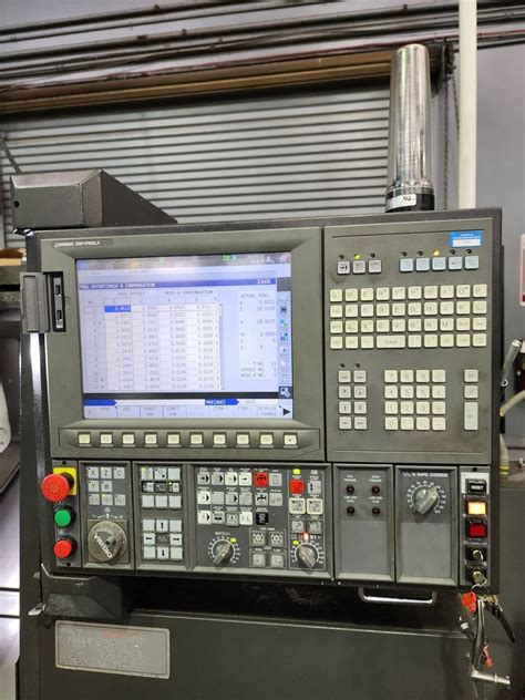 Okuma Lb3000exii 2 Axis Cnc Lathe 2017 Tailstock High Pressure Coolant System Revelation