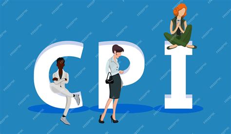 premium vector people on cpi for web mobile app presentations
