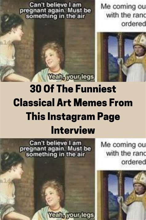 30 Of The Funniest Classical Art Memes From This Instagram Page Artofit