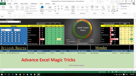 advance excel magic tricks