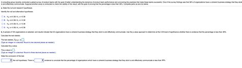 Solved Reject Or Do Not Reject The Null Hypothesis There Is