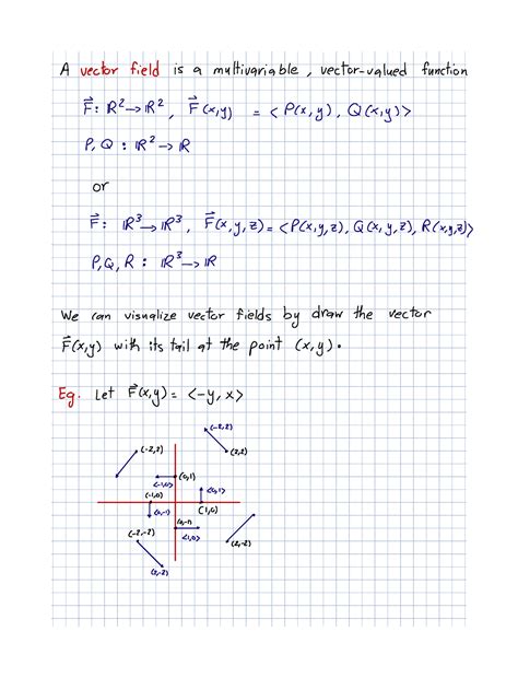 lecture 9 vector fields curl divergence a vector field is a