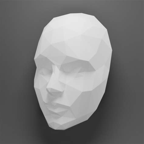 Womans Face Female Face Woman Head Artist Sculpture Etsy