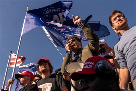 Trumps Maga Base At Odds Over Right Wing Extremism
