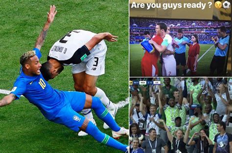 Neymar Duik Meme Neymar Questionable For Next Game After Team Picture