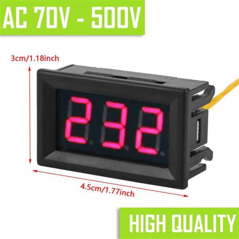 Ac Volt Meter Panel Meter Bd