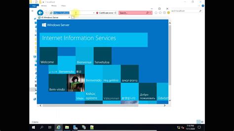 Iis Redirect To On Windows Server 2019 Youtube