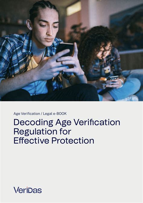Decoding Age Verification Regulation For Effective Protection Veridas