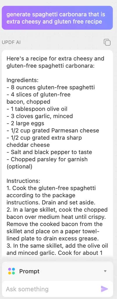 Introduce Creative Recipes Into Your Life With Ai Generator Updf