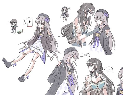 Ruan Mei And Herta Honkai And 1 More Drawn By Baeg I 100 2e Danbooru