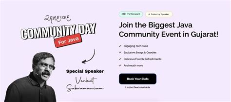 🚀 Gujarats Biggest Java Gathering Community Day For Java 2025 Konfhub