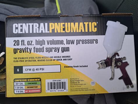 New Paint Gun Rharborfreight