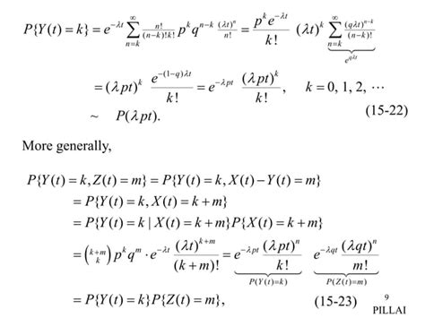 Poisson Process And Explaination Lectr15 Ppt Physics Science