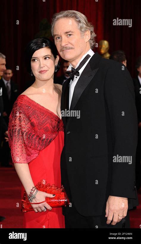 Kevin Kline And Phoebe Cates Arrive At The 81st Annual Academy Awards In Hollywood California