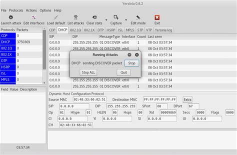 My Cybersecurity Journal Dhcp Starvation Attack And Mac Address Spoofing