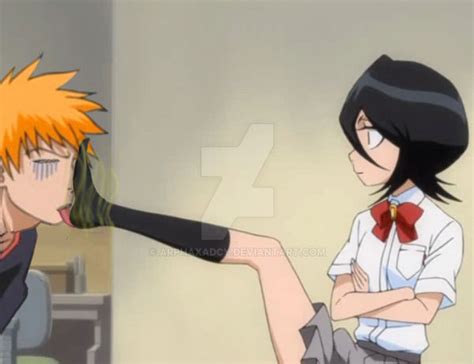Bleach Foot Worship 2s Rukia X Ichigo Smelly By Arphaxadcy On
