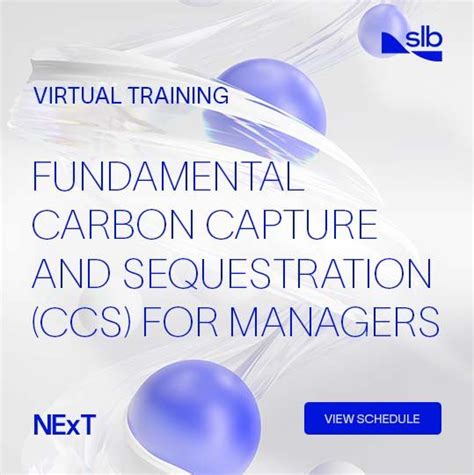 Fundamental Carbon Capture And Sequestration Ccs For Managers Next Slb