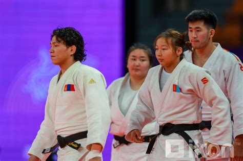 ФОТО Монголын жүдо бөхийн шигшээ Багийн төрөлд хүрэл медаль хүртлээ