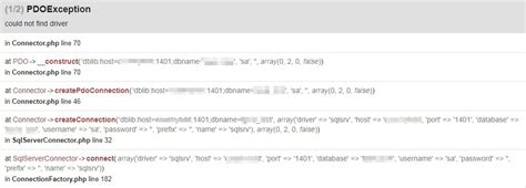 Php GAE Laravel Connect To External SQL Server Get Error Stack Overflow