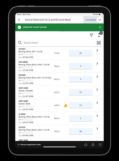 Ibm Maximo Inventory Mobile Smart Process Niels Moek