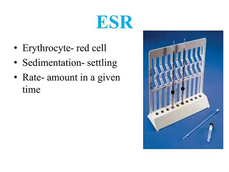 Erythrocyte Sedimentation Rate PPTX