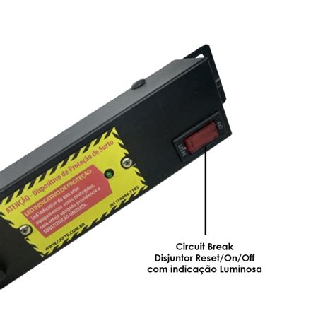 Capte Filtro De Linha Régua Ts10