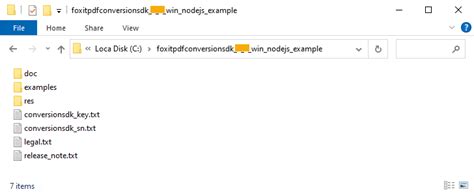 Developer Guide For Foxit Pdf Conversion Sdk For Nodejs 20 Foxit Pdf Sdk