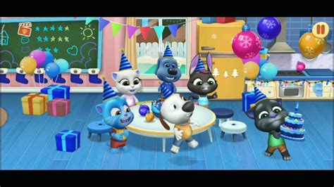 My Talking Tom Friends Happy Birthday Scene Effects Youtube