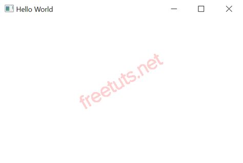 Pyqt Là Gì Tạo Một Chương Trình Hello World