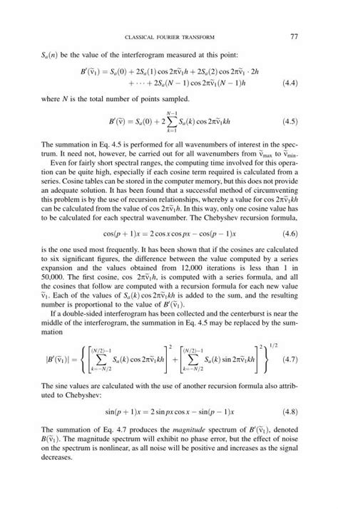 Pdf Fourier Transform Infrared Spectrometry Fourier Transforms