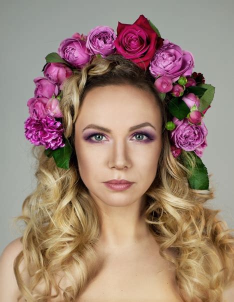 Наши девушки красавицы с фотопроекта Девушка цветок в стиле Beauty