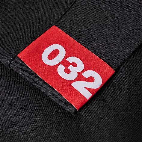 032c Tape Logo Long Sleeve T Shirt Black End Kr