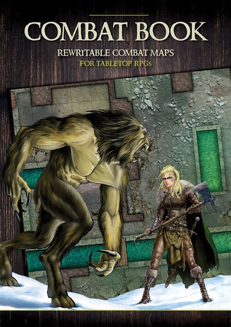 Combat Book 1 Fantasy Rewritable Combat Maps Games And Stuff