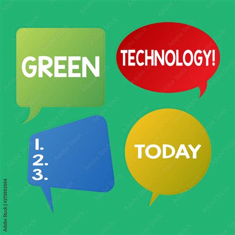 Word Writing Text Green Technology Business Photo Showcasing Mitigate Reverse Effects Of