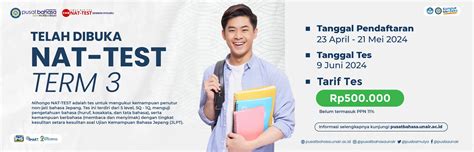 Pendaftaran Nat Test Juni 2024 Pusat Bahasa Dan Multibudaya