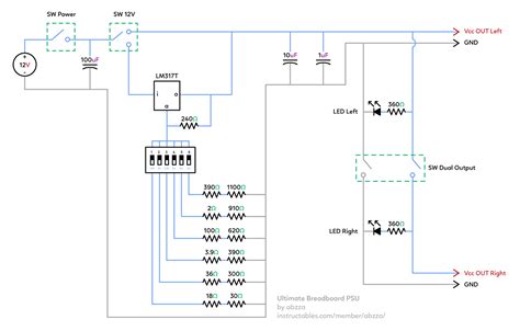 Ultimate Diy Breadboard Power Supply 9 Steps With Pictures