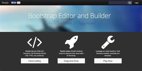 7 Bootstrap Editors For Rapid Development Of Responsive Websites Bootstrapbay