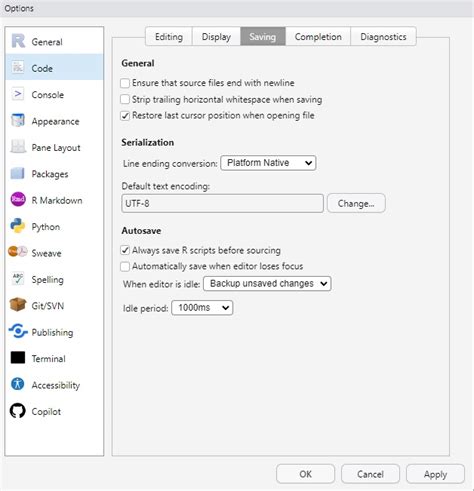 Rstudio Crashes While Saving R Script RStudio IDE Posit Community