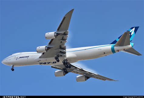 N747ex Boeing 747 8r7f Boeing Company Russell Hill Jetphotos