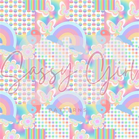 Rainbow Patchwork Sassy Girl Patterns Rainbow Patchwork Sassy Girl Patterns