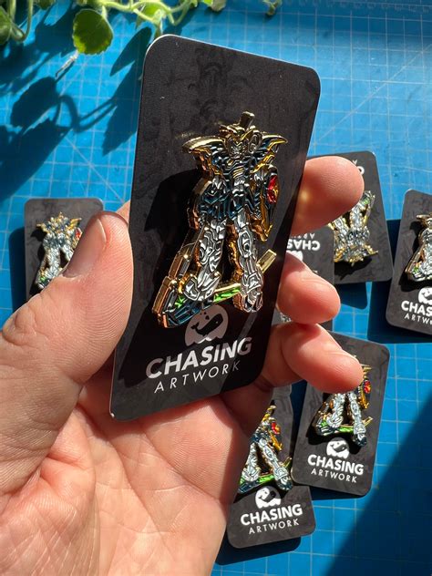 Limited Chasing Artwork Gundam Deathscythe Enamel Pin Usa Gundam Store
