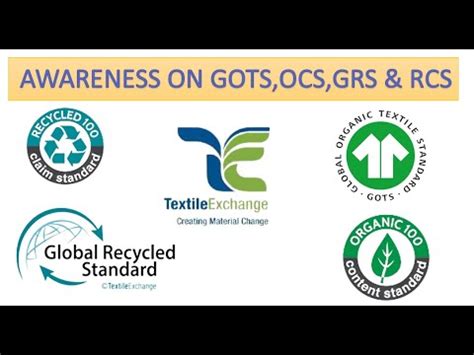 Awareness Training On Gots Ocs Grs And Rcs Standard Youtube