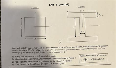 Solved LAB Cont D Figure Assume That Both Figures Chegg