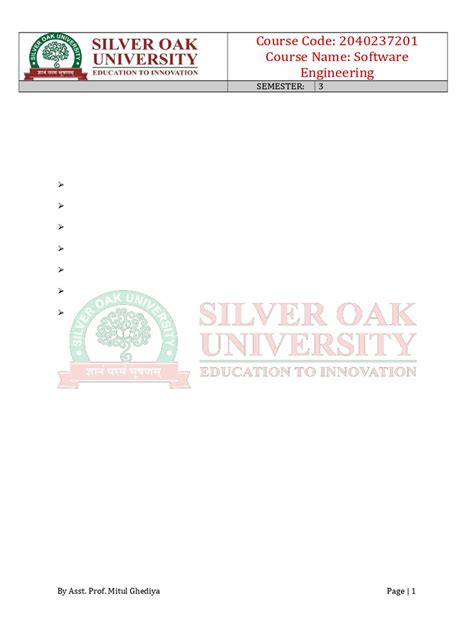 Software Engineering Unit Pdf Class Computer Programming